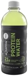 Aquatein Pro Green Apple Flavor 21g Protein Water, 500 ml, Pack of 1 ...