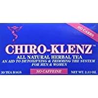 Amazon.com: Chiro-Klenz All Natural Herbal Tea Original Flavor 30 Tea ...