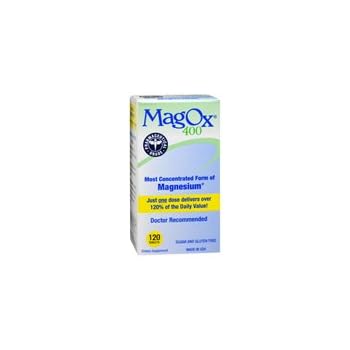 Amazon.com: Mag-Ox 400 Tablets, 120 tabs by Magox (Pack of 3): Health ...