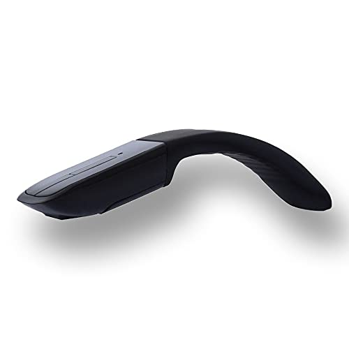 WUDEKEJI Bluetooth Arc Touch Mouse Slim and Portable Mini Wireless Computer Mouse Folding ...