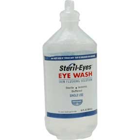 EYE WASH STATION REFILL SOLUTION 16 OZ: Science Lab Eye Wash Solution ...