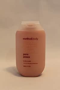 Amazon.com : Method Body [ Pure Peace Body Wash Travel Size 3.4 fl oz ...