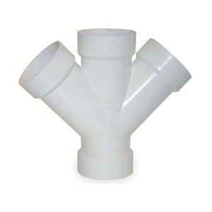 4" Hub PVC DWV Double Wye: Pipe Fittings: Amazon.com: Industrial ...