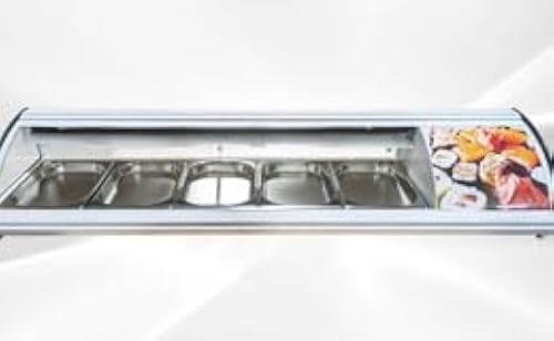 Refrigerated Sushi Display Cooler Case Countertop 52" Commercial ...