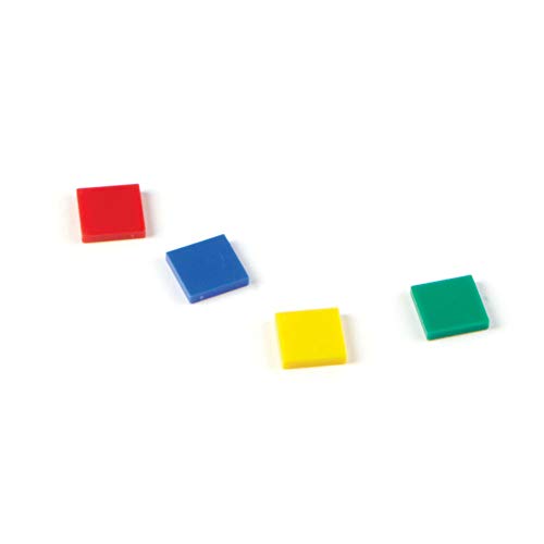 hand2mind Plastic Square Color Tiles, Math Counters for Kids, Math ...
