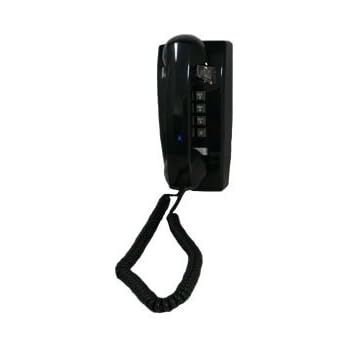 Amazon.com : Cortelco 255400 Vba 20md Mini Wall Phone Value Line Black ...