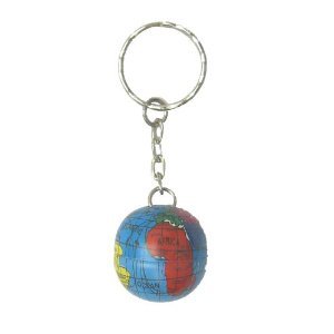 World Globe Metal Keyring: Amazon.co.uk: Kitchen & Home