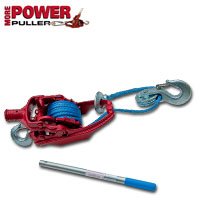 Wyeth-Scott, Inc. 3 Ton Ratchet Puller With 35' Of 5/16" Amsteel Blue 3 ...