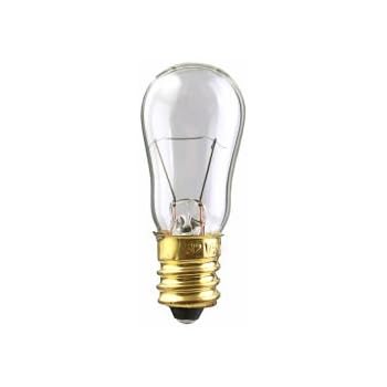**10 PACK** Eiko - 6S6/24V - 6 Watt Incandescent Light Bulb, Candelabra ...