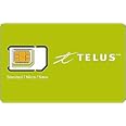 Telus Multi Sim Card Triple Format (Standard Micro Nano) 3G 4G LTE ...
