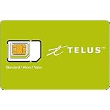MICRO sized New Telus Sim Card 3G 4G LTE prepaid postpaid Ready to ...