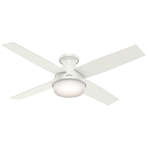 Hunter Fan Company 59242 52" Dempsey Indoor Low Profile Ceiling Fan ...
