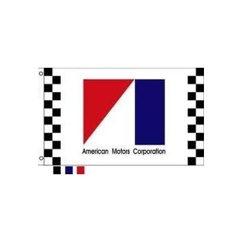 Amazon.com : AMC Checkered Flag 3' x 5' Auto Banner : Outdoor Flags ...