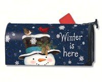 Snowman Mailbox Covers - Unique Christmas Decorations