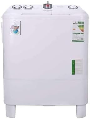 Geepas 7 kg Semi-Automatic Portable Washing Machine with Knob Control ...