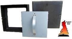 Soot Box/Soot Door (9" x 9") 225mm x 225mm Cast Soot Door Box Chimney ...