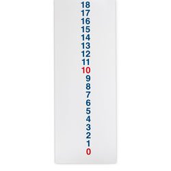 Amazon.com: Vertical Number Line Vinyl Wall Chart 0-100: Industrial ...
