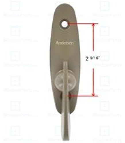 Anderson Sliding Door Lock Replacement Gliding Patio Door Thumb Latch ...