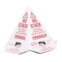 Amazon.com: No Stack Cones - pack of 50. Red/White Tri-Lingual (Pallet ...