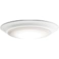 Kichler 43846WHLED30 LED Flush Mount - - Amazon.com