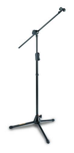 HERCULES MS533B Hideaway Boom Stand, Black - olsenbro