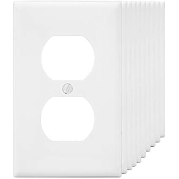 EATON Wiring PJ8W Mid-Size Polycarbonate 2-Gang Combination Toggle and ...