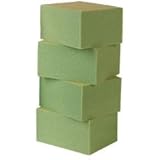 Amazon.com: Greenbrier 8 Piece Gentle Grip Floral Foam Blocks, Green (8 ...