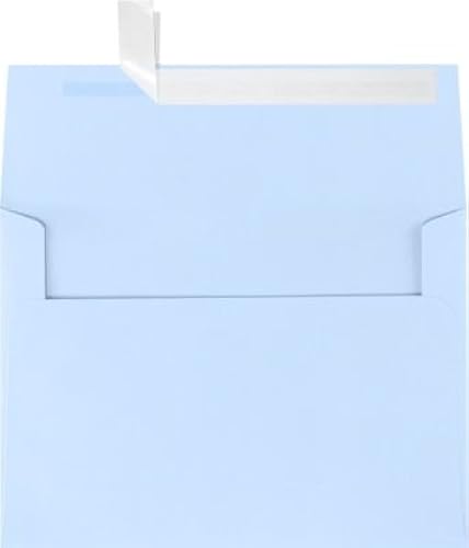 LUXPaper A7 Invitation Envelopes for 5 x 7 Cards in 80 lb. Baby Blue ...