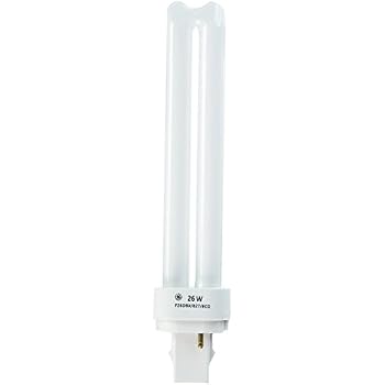 GE 97606 - F26 Double Biax Bi-Pin CFL Light Bulb - Fluorescent Tubes ...