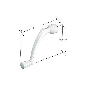 3/8" - 11 Teeth Spline White Color Crank Handle - for Pella Windows ...