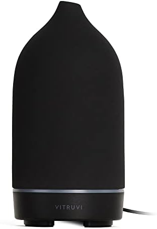 سعر Vitruvi Stone Diffuser, Ceramic Ultrasonic Essential Oil Diffuser ...