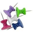 Amazon.com: CraftyCrocodile 25 Giant Push Pins - Green, White, Yellow ...