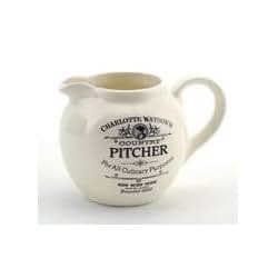 Amazon.com | Charlotte Watson Country Collection in Cream One Pint Jug ...
