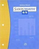 Amazon.com: Saxon Math 6/5 Solutions Manual (9781591412748): Hake ...
