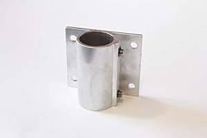 Amazon.com : Great Northern Flush Mount Pipe Bracket, Marine Grade ...