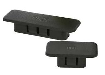 Heyco 2966 Black Nylon D-SUBMINIATURE Cover DB9 (Package of 100 ...