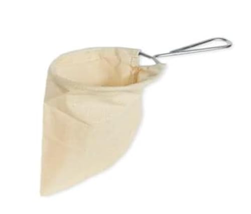 Colador de Cafe en tela Lienzo 4.5 in Diametro Hecho en Colombia Manga ...