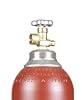 New 80 cu ft Steel Inert Gas Cylinder with CGA580 Valve for Helium ...