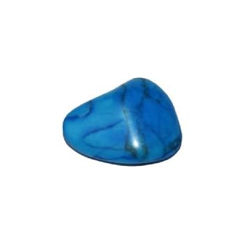 Amazon.com: Tumbled Blue Howlite: Healing Stone, Metaphysical Healing ...