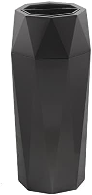 liulishop Outdoor trash can Stainless Steel Trash Can Diamond-shaped ...