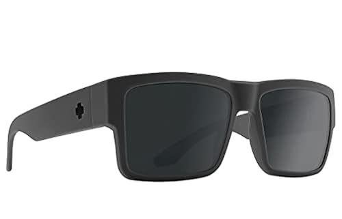 SPY Optic Cyrus, Square Sunglasses, Color and Contrast Enhancing Lenses ...