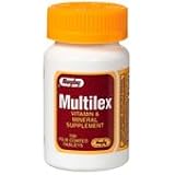 Amazon.com: Rugby Multilex TM Vitamin & Mineral Supplement Tablets 100 ...
