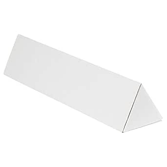 Amazon.com: 3 x 24 1/4" White Triangle Mailing Tubes : Office Products