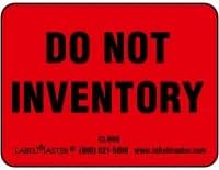 Amazon.com : Do Not Inventory Label : Shipping Labels : Office Products
