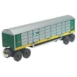 Amazon.com: Whittle Shortline Railroad CSX Autorack Wooden Train Car ...