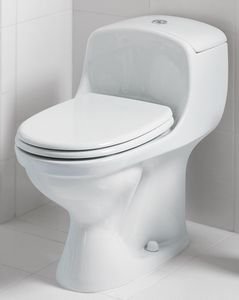 PORCHER VENETO 1PC WC COMPLETE CHR BST: Amazon.co.uk: Kitchen & Home