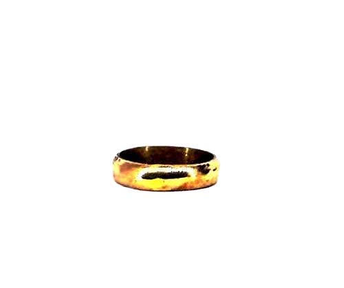 Buy Shruthi Traders Yellow Panchaloham/Panchadhatu Plain Ring for Men ...