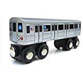 Amazon.com: Munipals MP01-110B Wooden Subway B Train NYC MTA Sixth ...