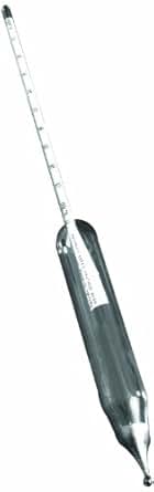 Thomas API ASTM Thermo Hydrometer, -1 to 11 degree API Range, 30 to 220 ...