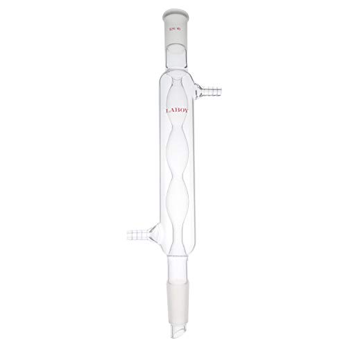 Laboy Glass Allihn Condenser for Reflux & Distillation Apparatus with ...